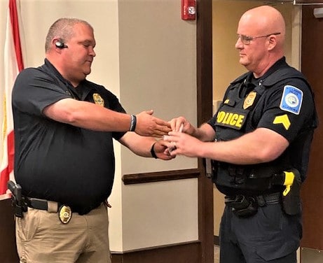 Nine Millbrook Police Officers Promoted during City Council Meeting ...