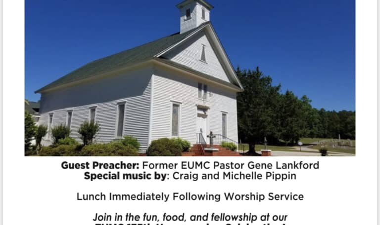 Equality United Methodist Church Celebrates 135th Annual Homecoming ...