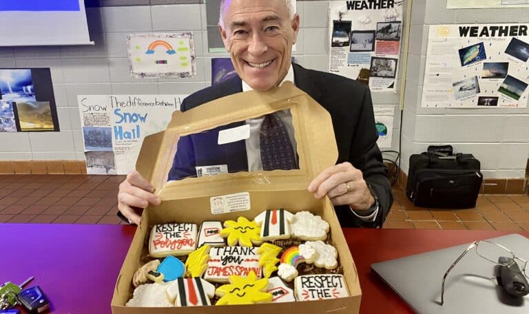 Meteorologist James Spann Visits Millbrook Middle School - Elmore ...