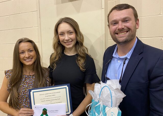 Courtney Sides, Of Eclectic, Awarded The Dean B. Albritton Memorial ...